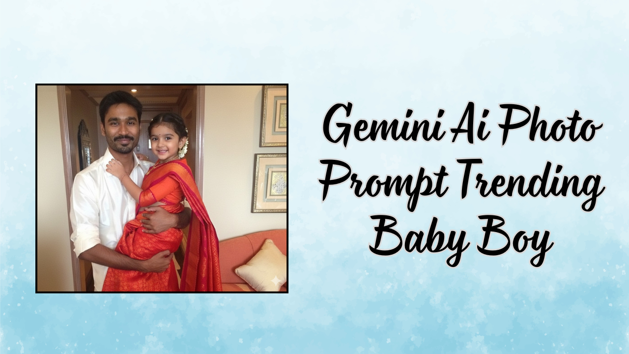 Gemini Ai Photo Prompt Trending Baby Boy - ABC3 IN